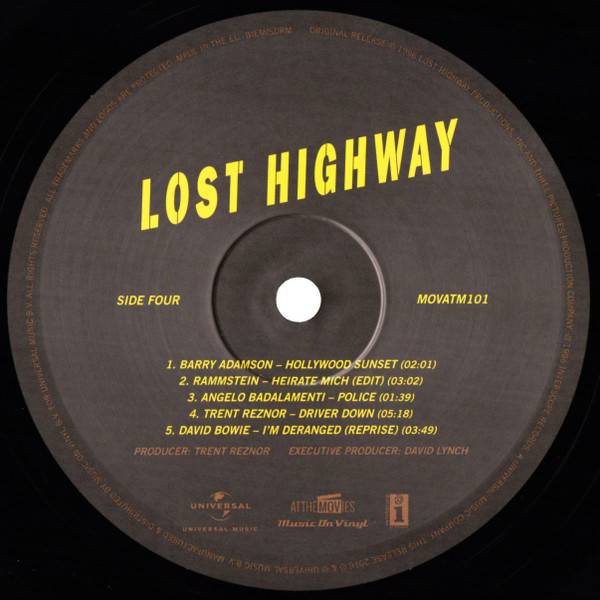 Виниловая пластинка VA - "Lost Highway (Original Motion Picture ...