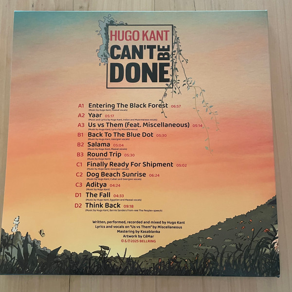 HUGO KANT "Can`t Be Done" (2LP) - купить виниловую пластинку по цене 4 ...