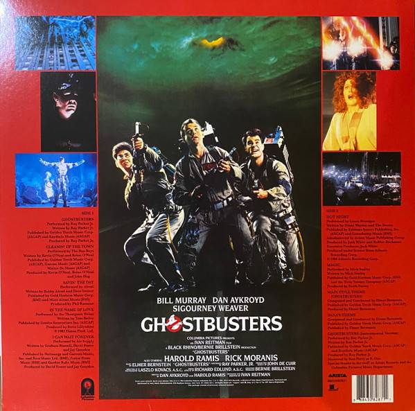 VARIOUS ARTISTS "Ghostbusters (Original Soundtrack Album)" (OST LP ...