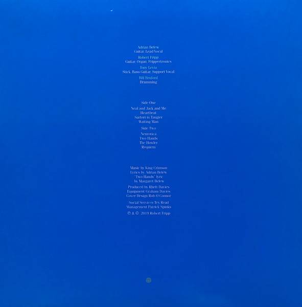 KING CRIMSON "Beat" (LP) - купить виниловую пластинку по цене 3 499 руб ...