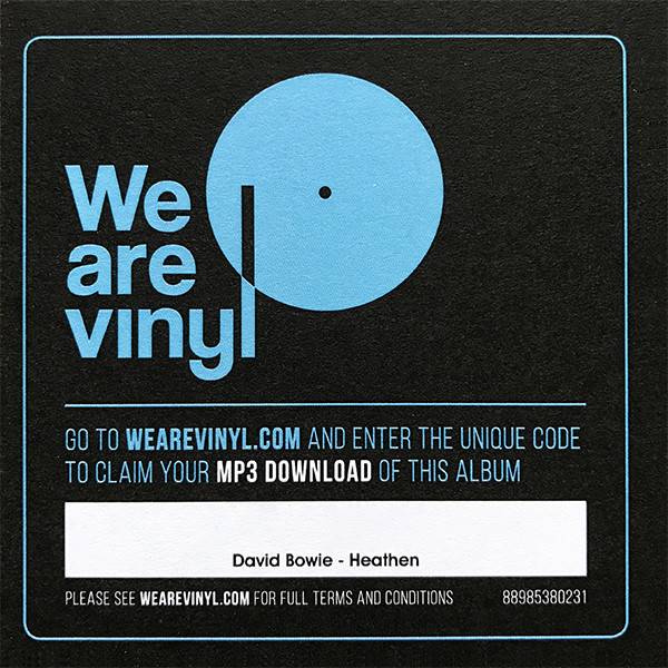 david bowie heathen vinyl