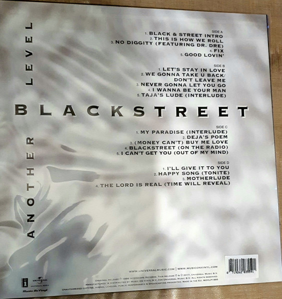 Виниловая пластинка BLACKSTREET "Another Level" (2LP). Цена - 4 799 руб ...