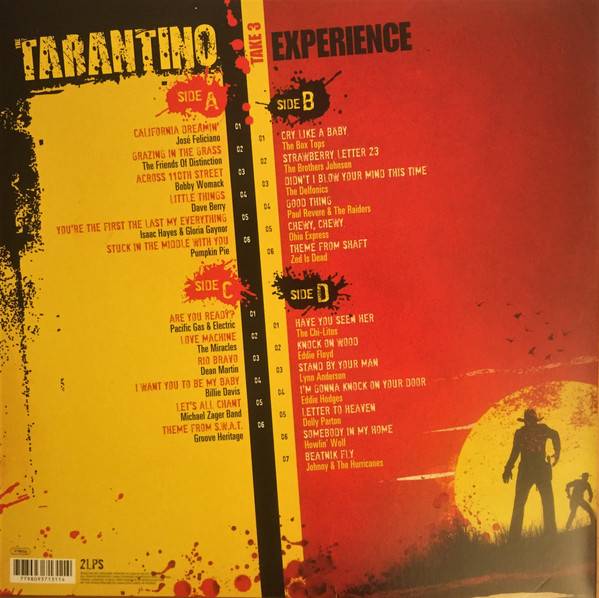 VARIOUS ARTISTS "The Tarantino Experience Take 3" (OST COLOURED 2LP) - купить виниловую ...