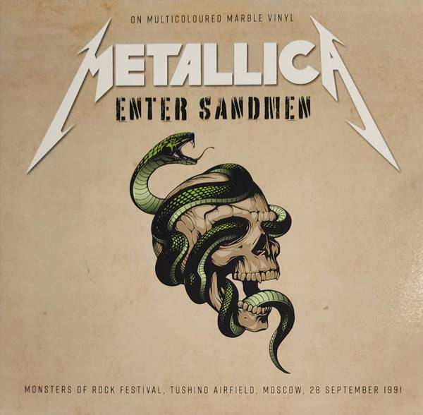 Виниловая пластинка METALLICA "Enter Sandmen - Monsters of Rock ...